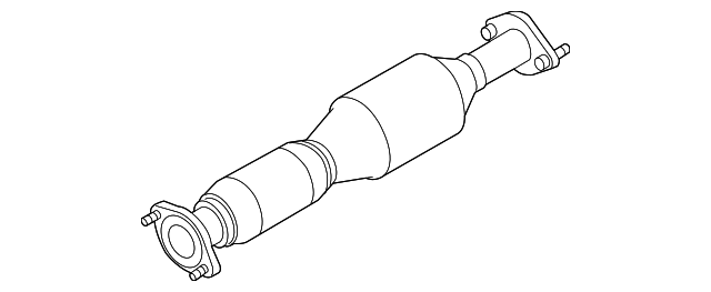 AJ48-20-60XC - Catalytic Converter - 2006-2008 Mazda 6 | Werner Mazda Parts