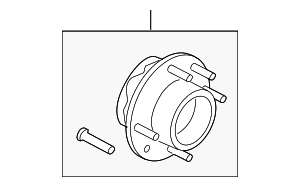 DC3Z-1104-E 2013-2016 Ford Hub Assembly | Fairway Ford Parts