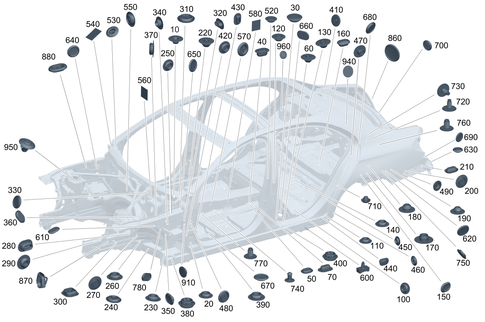 Sealing Washers, Grommets for 2022 Mercedes-Benz C300 | Mercedes-Benz ...