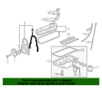 1997-2020 GM Timing Cover Gasket 12633904 | NewGMParts.com