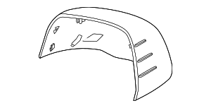 2022-2025 Kia Carnival | Mirror Cover | 87626-R0010 | Kia Auto Parts