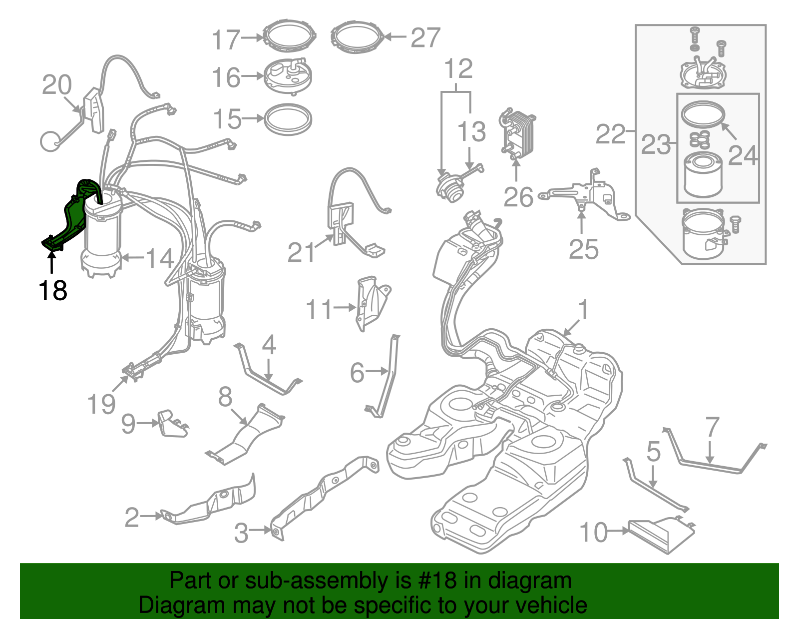 4L0-919-715-D - Auxiliary Pump 2011-2015 Audi Q7 | Audi OEM Parts