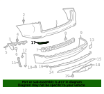 2018-2021 Chevrolet Equinox OEM NEW 2018-2020 GM Cover-Rear Bumper ...