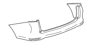 2018-2022 Chevrolet Equinox Rear Upper Bumper Cover 84256328 ...