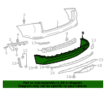2022 Chevrolet Equinox Rear Bumper Lower Fascia 84861057 ...