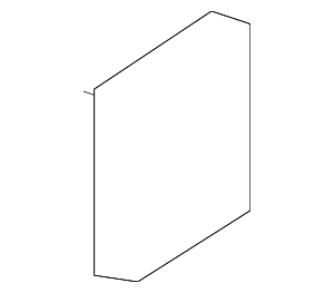 2018-2021 Chevrolet Equinox Rear Bumper Fascia Tow Eye Access Hole ...