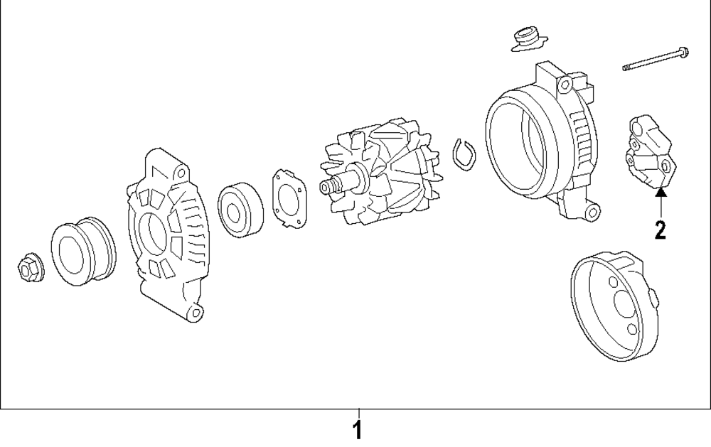 27060-70550 - Alternator 2022-2025 Lexus | Longo Lexus Parts