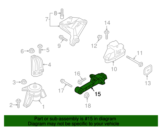 21950-D3100 - Torque Arm - 2016-2020 Hyundai Tucson | World OEM Parts ...