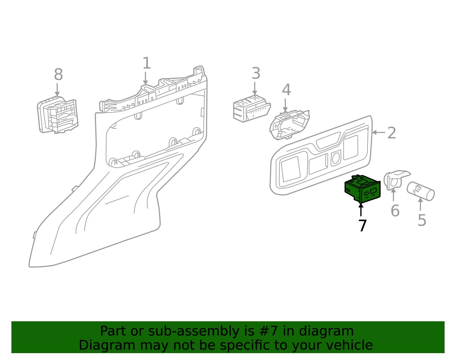 2025 GM USB Port 13556339 GM | GMPartsDirect.com