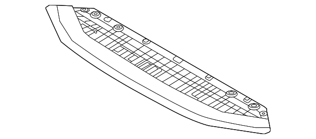 8W0-807-611-E - Deflector Shield 2020-2024 Audi | Audi OEM Parts