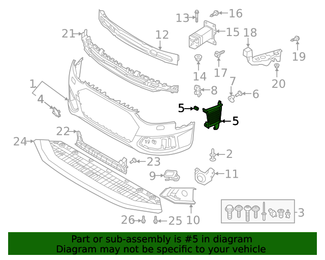 2020-2023 Audi Air Duct 8W0-121-764-L | Audi USA Parts
