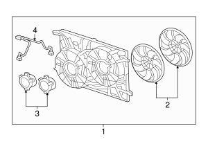 2007-2017 GM Engine Cooling Fan Assembly 23434158 GM | GMPartsDirect.com