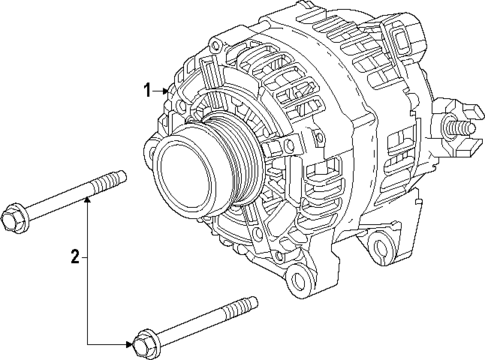 Alternator for 2025 Chevrolet Trax | GM Parts Center