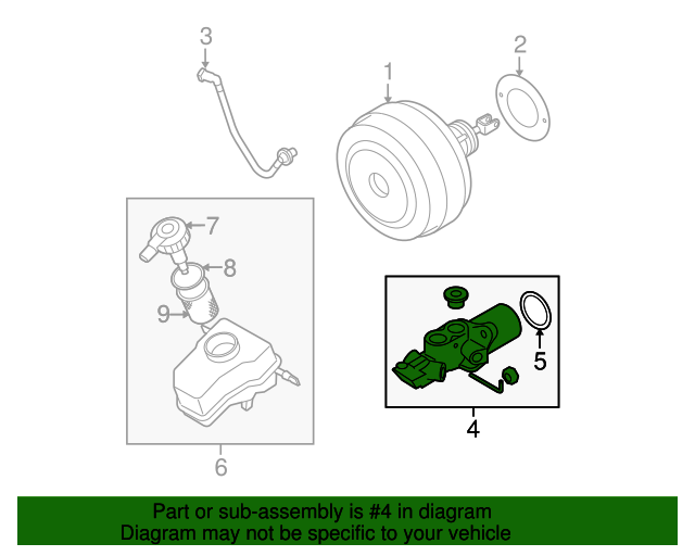 Genuine BMW 34-33-6-785-664 | Master Cylinder | FREE Shipping on Most ...