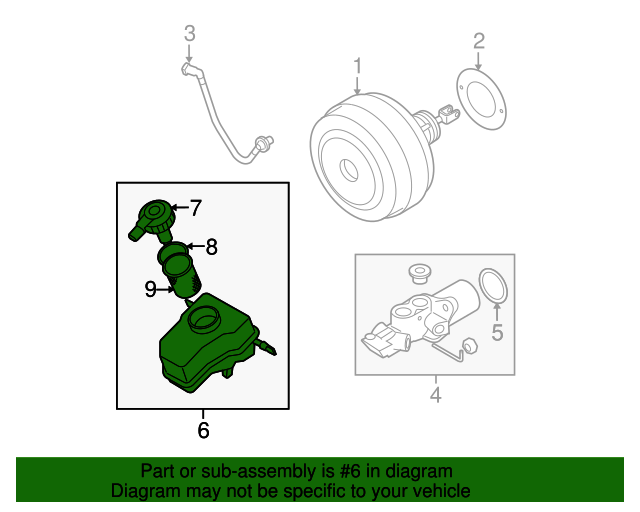 34-32-6-764-117 - Brake Master Cylinder Reservoir 2006-2015 BMW ...