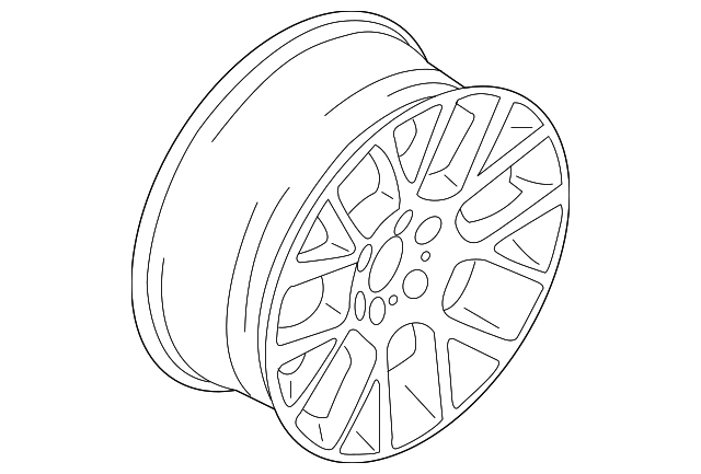 36116775997 - 2010-2016 BMW Wheel, Alloy (36-11-6-775-997) | BMW of ...
