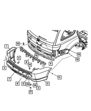 2011-2022 Mopar Screw 68090949AA | Mopar Parts Online