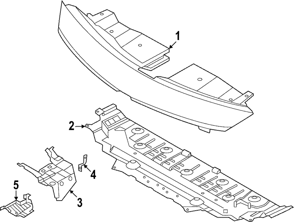 62322-5MP0B - Sight Shield - 2023-2025 Nissan ARIYA | Nissan OEM Parts ...
