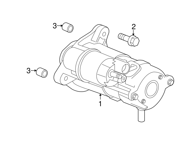 2013-2015 Chevrolet Starter 25193776 | TascaParts.com
