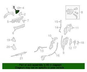 099-766-17-00-9897 - Trim Ring 2015-2020 Mercedes-Benz | Mercedes-Benz ...