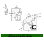 Genuine OEM Lower Ball Joint Part# RBK500280 Fits 2005-2016 Land Rover ...