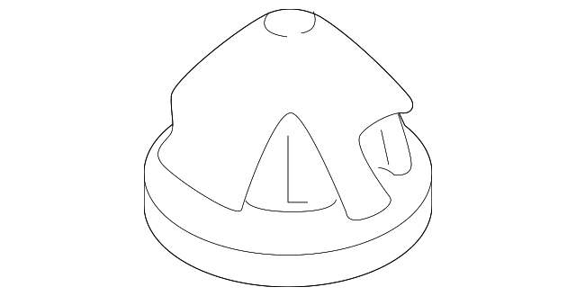 11127614138 - 2013-2022 BMW Engine Cover Rubber Bumper (11-12-7-614-138 ...