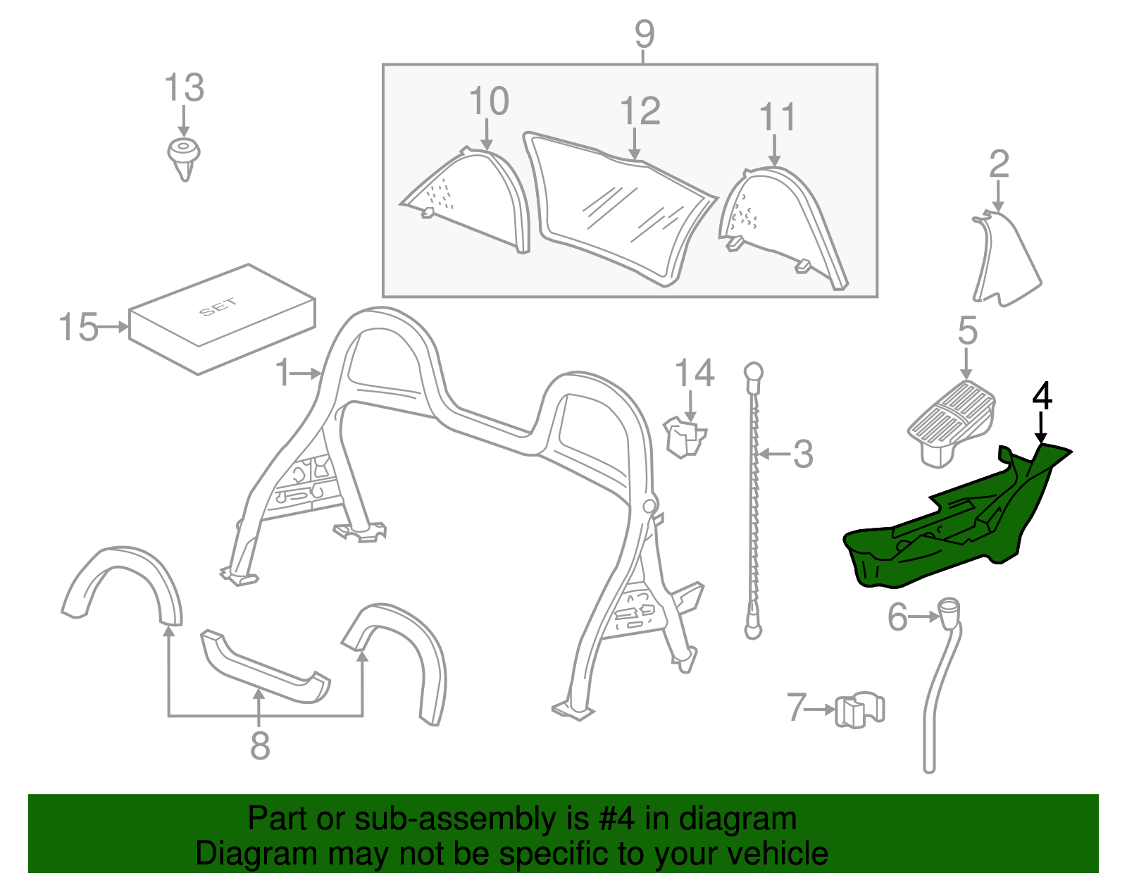 2005-2012 Porsche Boxster Water Drain Panel 987-561-805-01 | OEM Parts ...