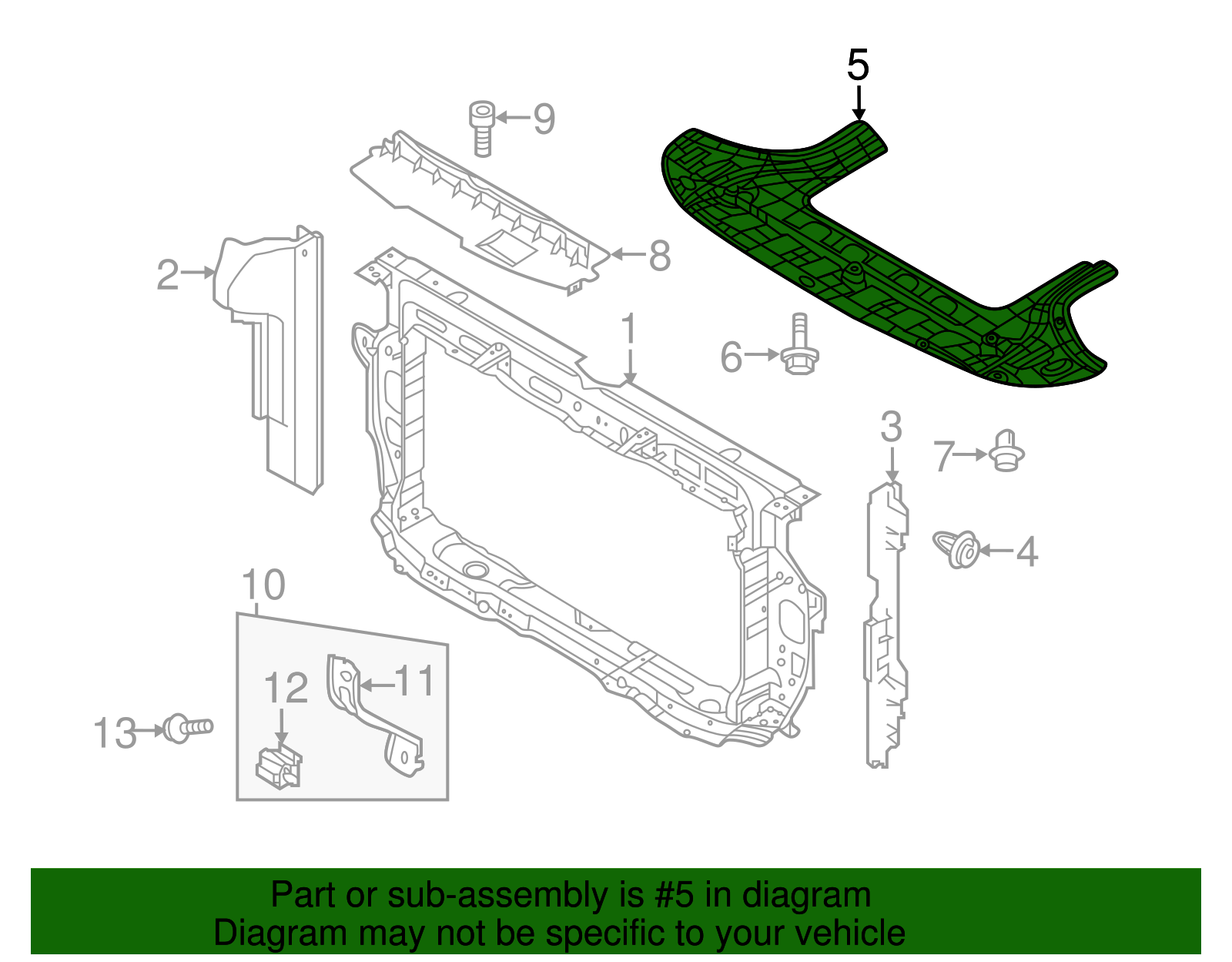 29110-J0000 - High-Quality Radiator Support Splash Shield for 2018-2019 ...