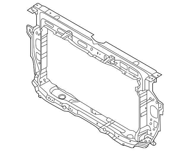 2018-2022 Hyundai Accent Radiator Support 64101-J0000 | OEM Parts Online