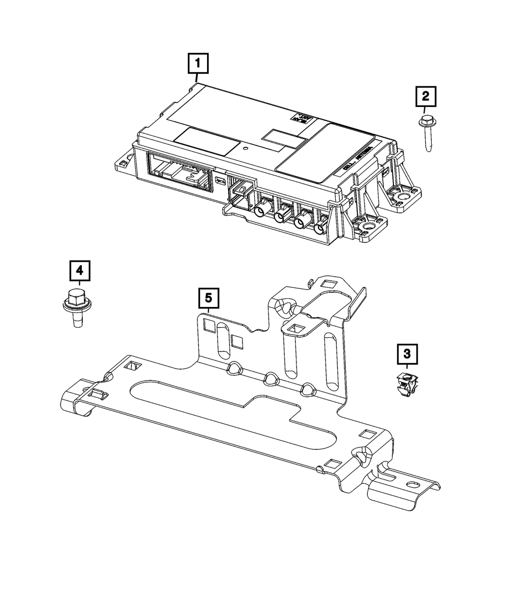 2025 Ram Telematics Module 68608721AD | Mopar eStore