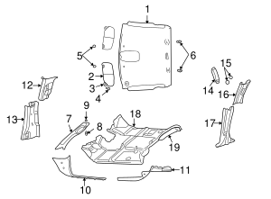2006-2009 Dodge WINDSHIELD TRIM - Driver's Side (LH) 1te75bd1aa ...