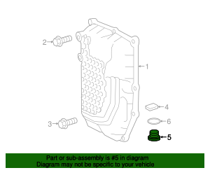 2020 Toyota Sienna Drain Plug 90341-A0003 | Ourisman Toyota Parts