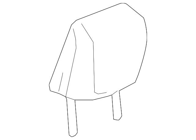 2019-2020 Cadillac XT4 Headrest 84614484 | GMPartsDirect.com