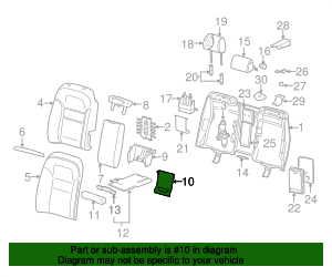 4E0-886-747-A-8E2 - Seat Armrest Cover 2004-2010 Audi | AutoNationParts.com