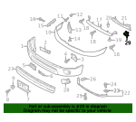 E0720-EZ0MA | Nissan Bracket Assy-Front Bumper - Genuine OEM ...