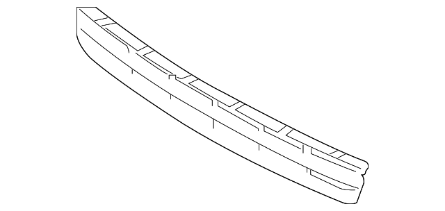 2016-2019 Nissan TITAN XD Lower Grille 62254-EZ00E | OEM Parts Online