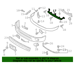 2016-2019 Nissan Titan XD Retainer 62290-EZ00A | TascaParts.com