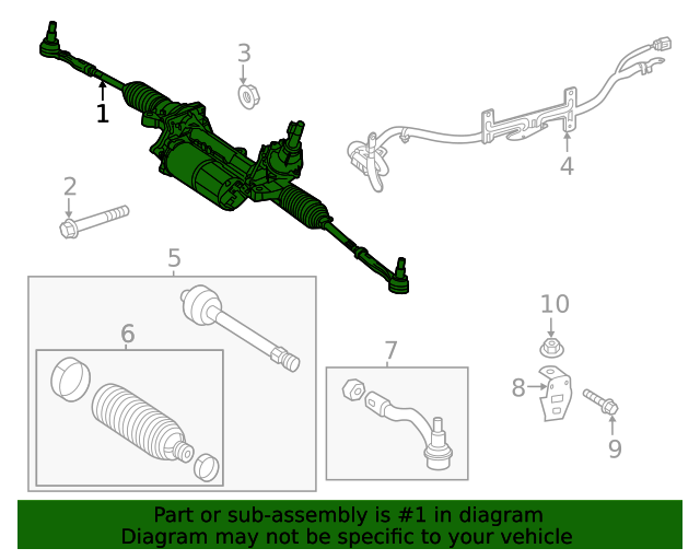 2019-2024 Mercedes-Benz Gear Assembly 9074609804 | Mercedes-Benz Parts