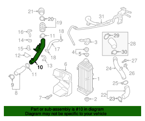 28282-2GTA1 - Inlet Pipe 2016-2020 Kia Optima | Kia.Parts Store