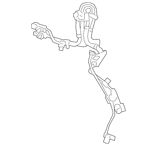 2021-2024 GM Front Driver Side Wheel Speed Sensor Wiring Harness ...