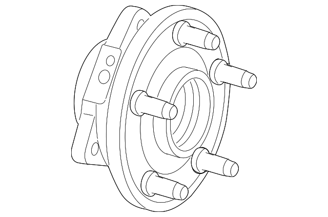 2021-2023 Jeep Hub Assembly 68349631aa | TascaParts.com