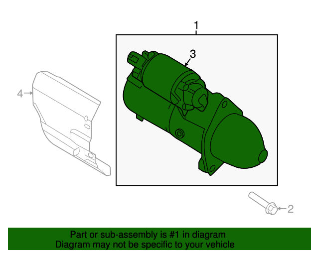 36100-3C260 - Starter 2015-2021 Kia | Kia.Parts Store