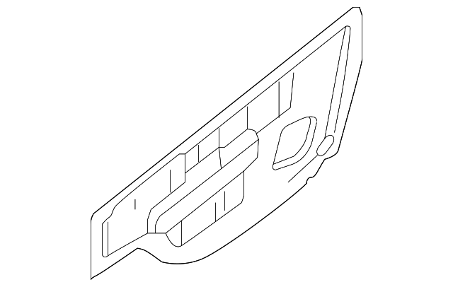 2013-2019 Nissan Sentra Water Shield - Driver's Side (LH) 80861-3SG0A ...