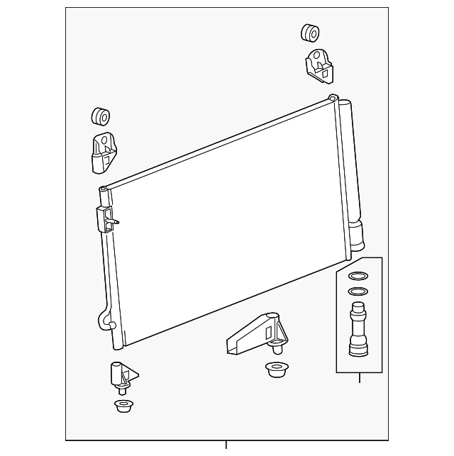 2015-2019 GM Condenser 85145962 | NewGMParts.com