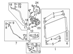 85145962 - Air Conditioning Condenser 2015-2019 GM | AutoNationParts.com