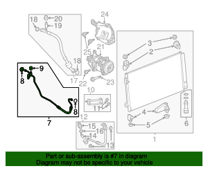 2015-2019 GM Evaporator Tube 22967992 | GMPartsDirect.com
