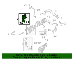 2020-2023 Jeep Exhaust Gas Re-Circulation (Egr) Valve Control Solenoid ...