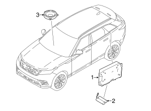 Genuine OEM Mobile Phone Control Module Part# LR091250 Fits 2018-2022 ...