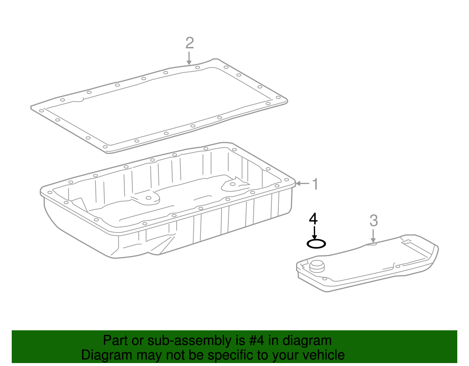 2003-2024 Lexus Strainer O-Ring 90301-31014 | OEM Parts Online