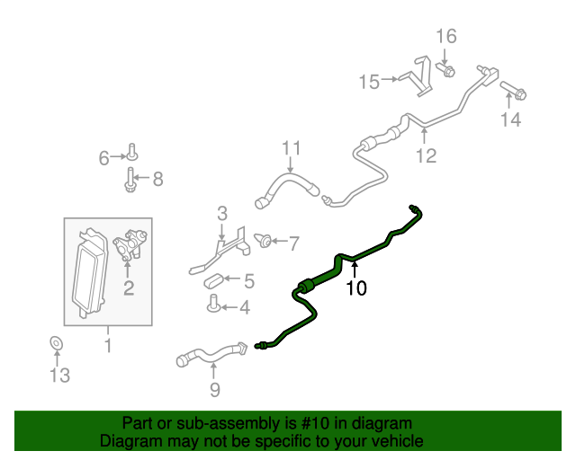 17227575455 - 2009-2012 BMW Inlet Pipe (17-22-7-575-455) | BMW of South ...